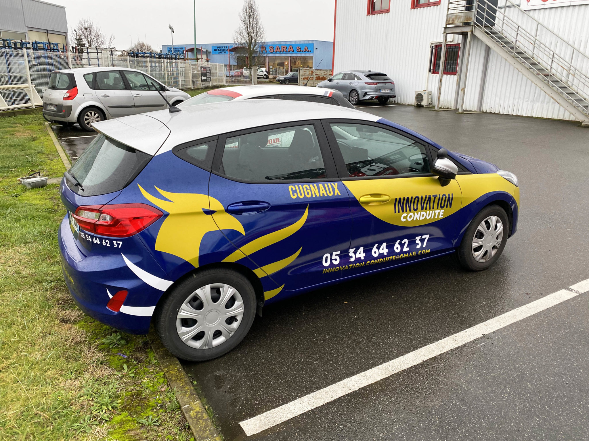 Covering Ford Fiesta - Auto Ecole Innovation Conduite (Cugnaux) - ID ...